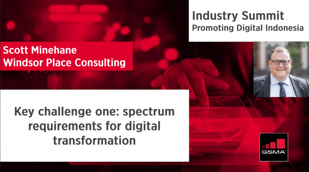 Key Challenge One: Spectrum Requirements For Digital Transformation ...