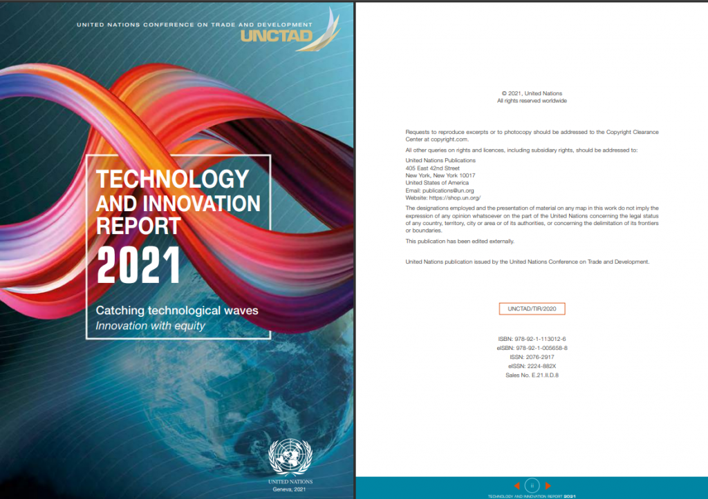 TECHNOLOGY AND INNOVATION REPORT 2021: Catching Technological Waves ...
