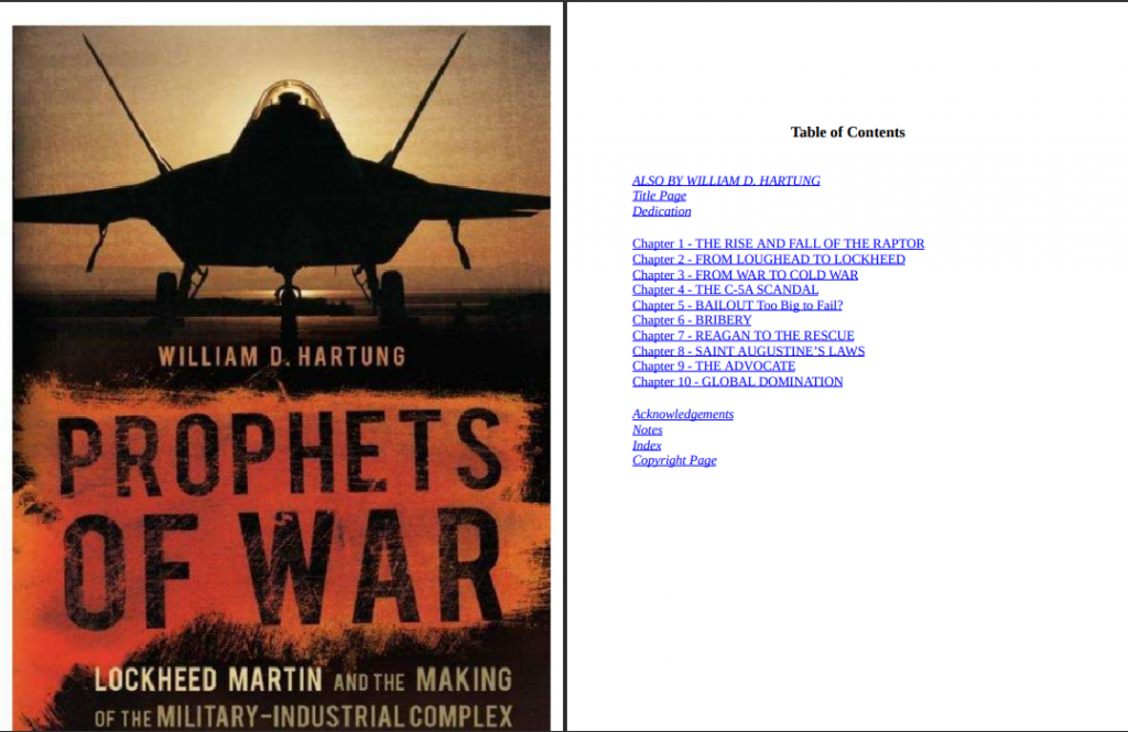Prophets of War: Lockheed Martin and the Making of the Military ...